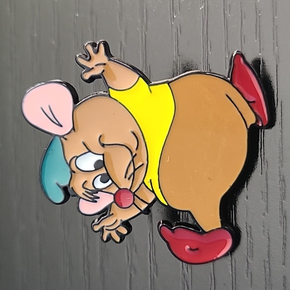 Disney | Jewelry | Disneys Cinderella Gus Gus Pin | Poshmark